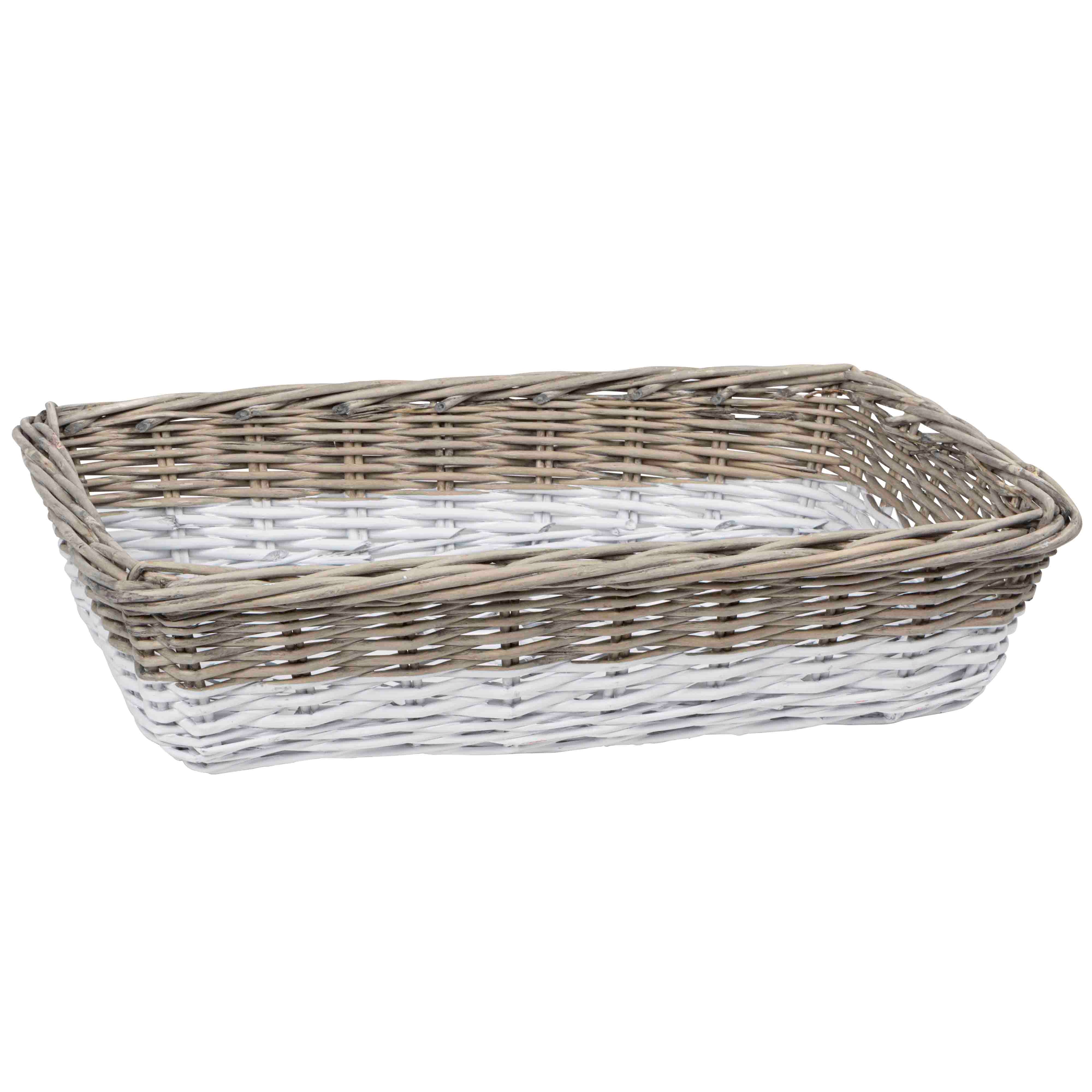 Jongeneel Verpakkingen. Mand met witte rand rechthoek 54x34x12 cm (uc)