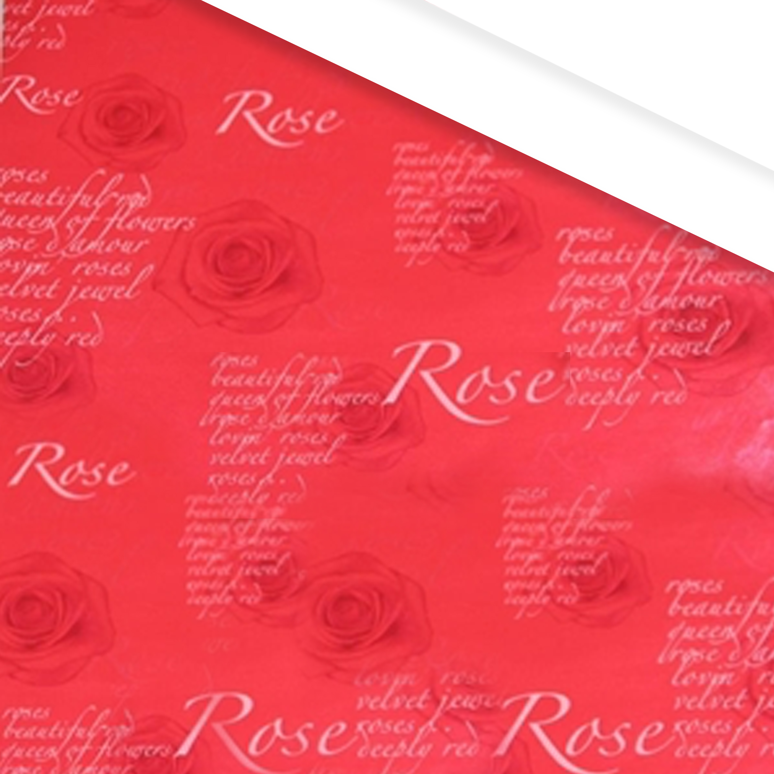 Jongeneel Verpakkingen. Rol kadopapier 50 cm 200 mtr metallic roze Rose ...